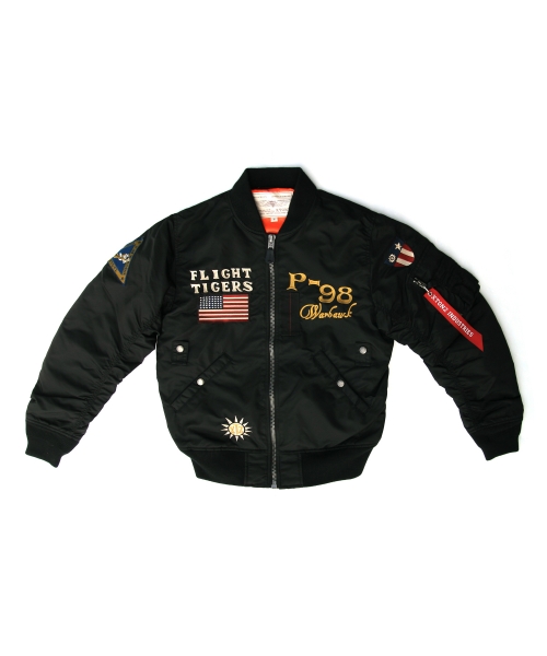 엑스톤즈(XTONZ) [XTONZ] UNISEX SAGA DYNAMIC MA-1 FLIGHT JACKET (2color) 봄 ...