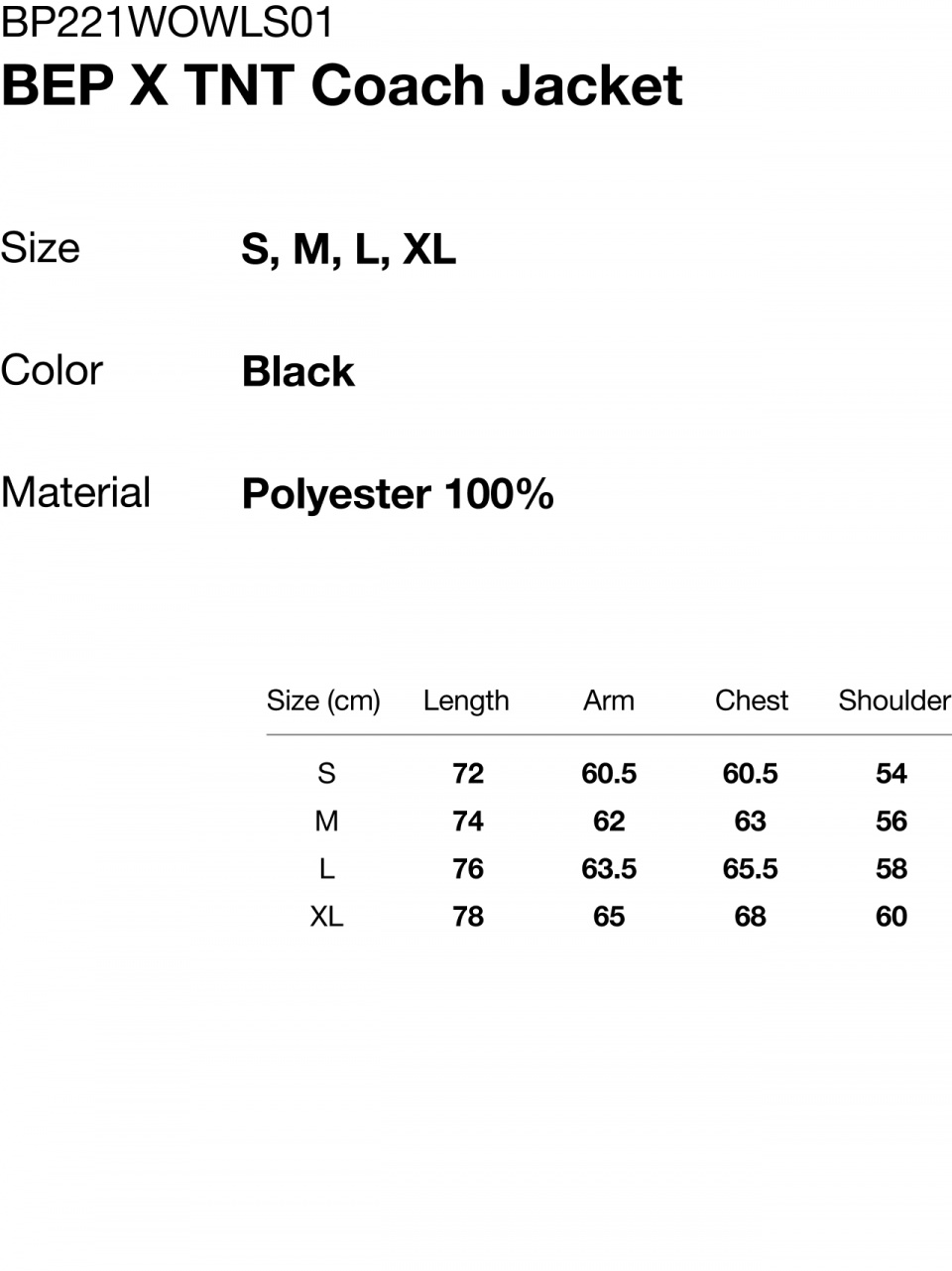 MUSINSA | thisisneverthat® BEP x TNT Coach Jacket Black