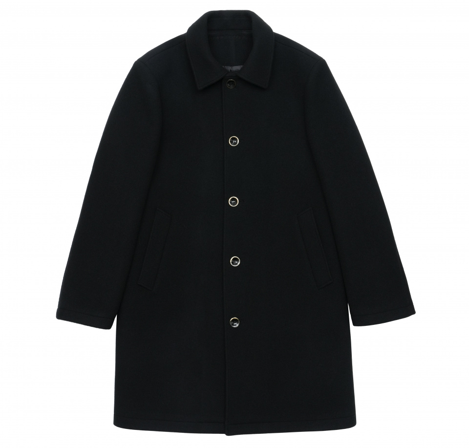 구보(GUVO) CAR COAT / soft-black - 사이즈 & 후기 | 무신사