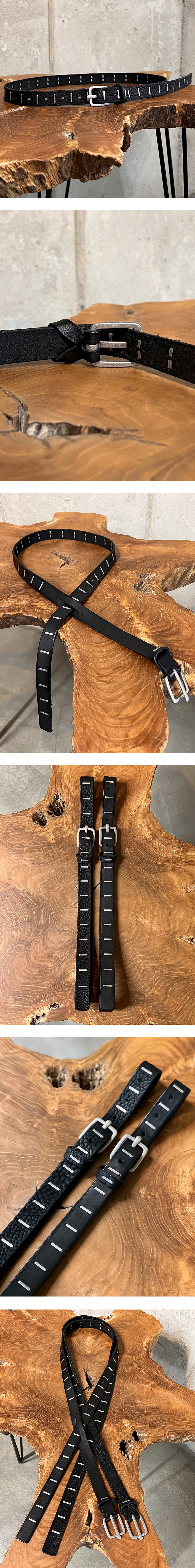 골멧(GOLEMETH) Silver-Plated Staple Belt / BISON - 사이즈 & 후기 | 무신사