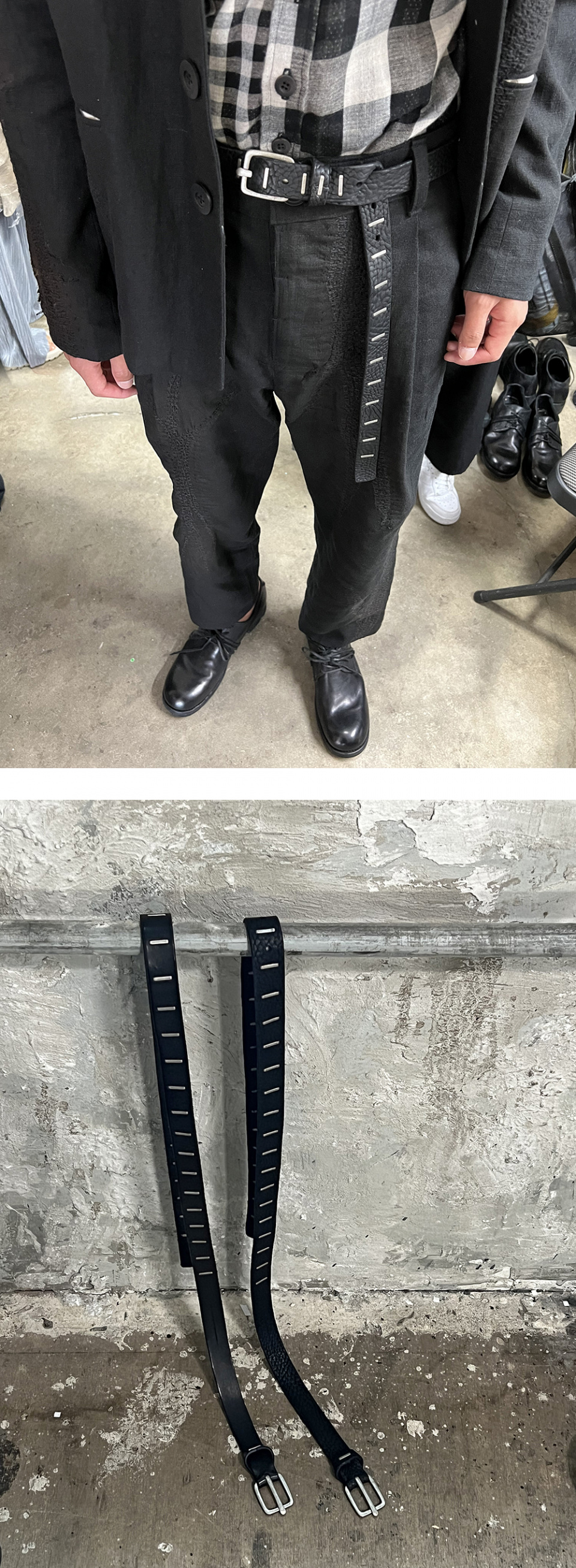 골멧(GOLEMETH) Silver-Plated Staple Belt / BISON - 사이즈 & 후기 | 무신사