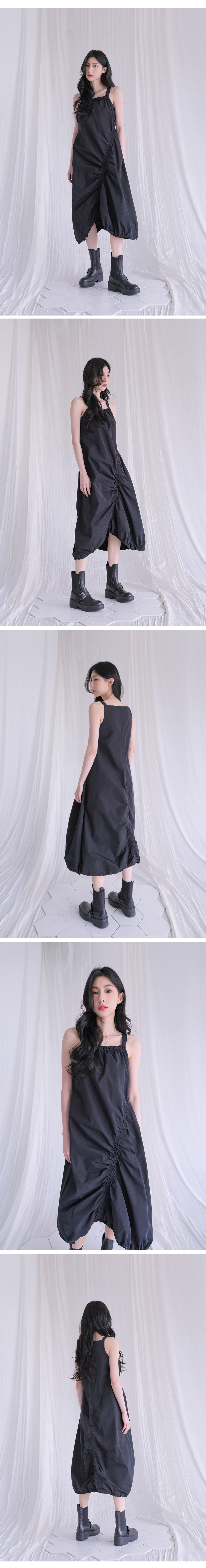 shell wrinkle long onepiece - 3COL - 감도 깊은 취향 셀렉트샵 29CM