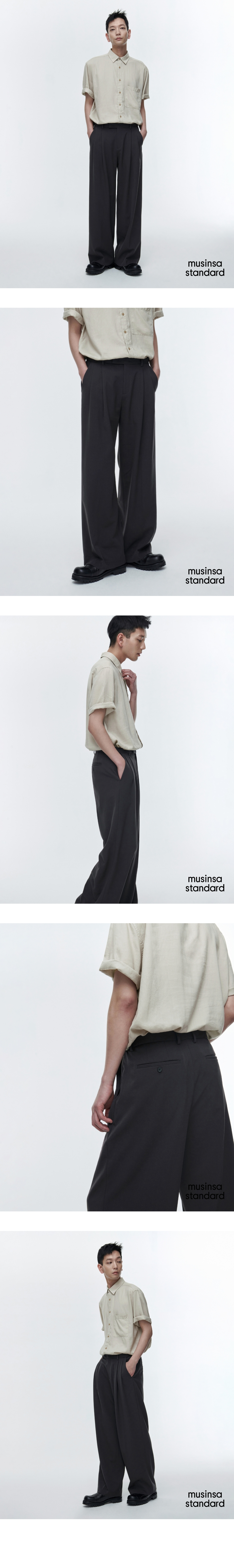 MUSINSA | MUSINSA STANDARD SUPER WIDE HIDDEN ELASTIC WAISTBAND SLACKS ...
