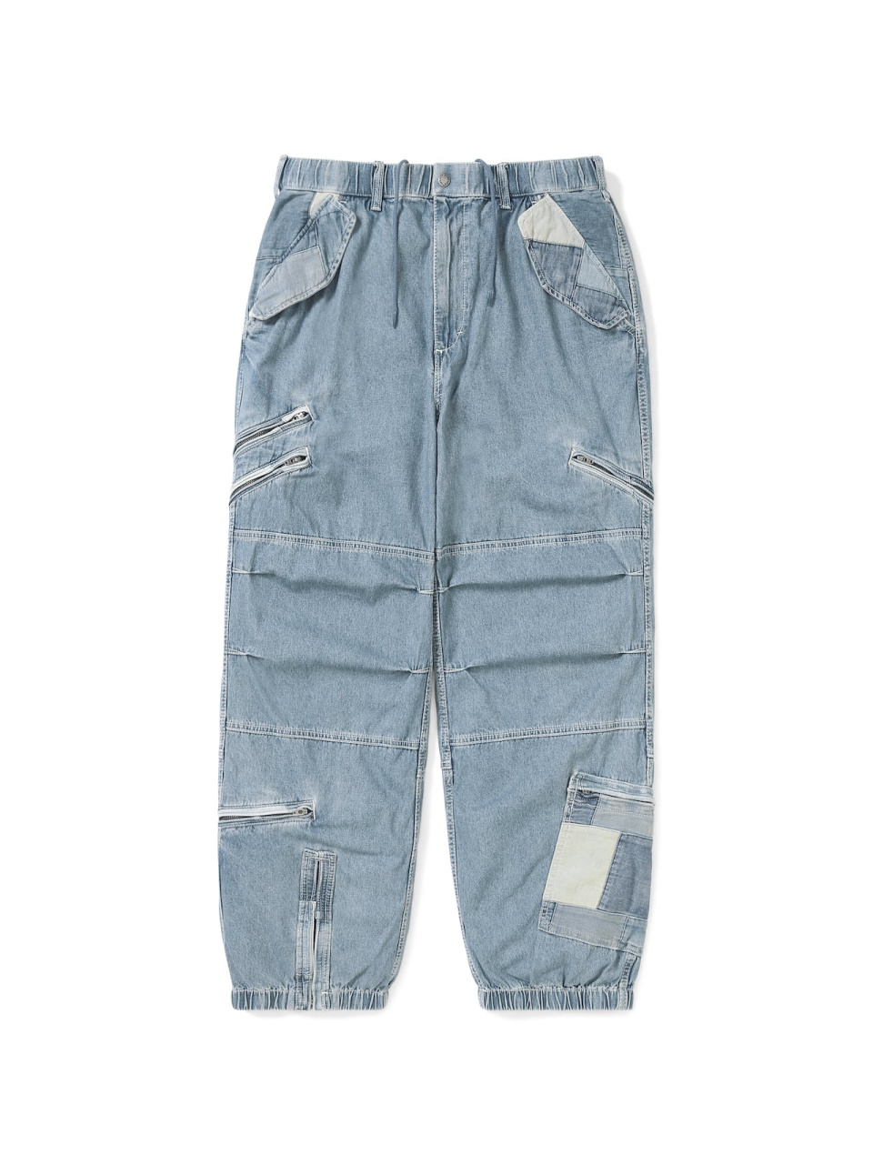 (FW23) Crazy Multi Zip Pant Washed Blue - 감도 깊은 취향 셀렉트샵 29CM