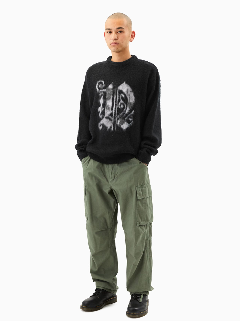 (FW23) Fortuna N-Logo Sweater Black - 감도 깊은 취향 셀렉트샵 29CM