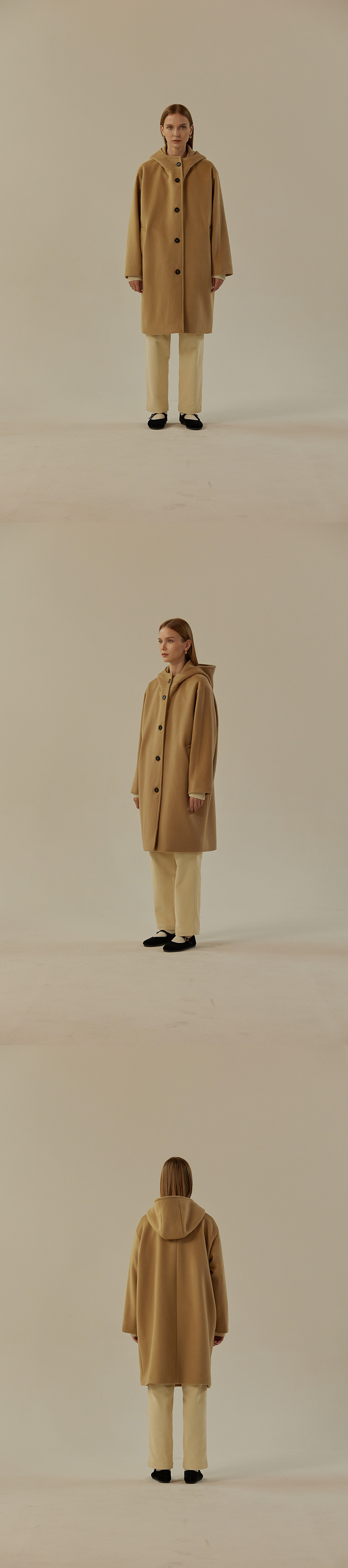 망고매니플리즈(MANGO MANY PLEASE) ANNA HOOD COAT (2colors) - 사이즈 & 후기 | 무신사