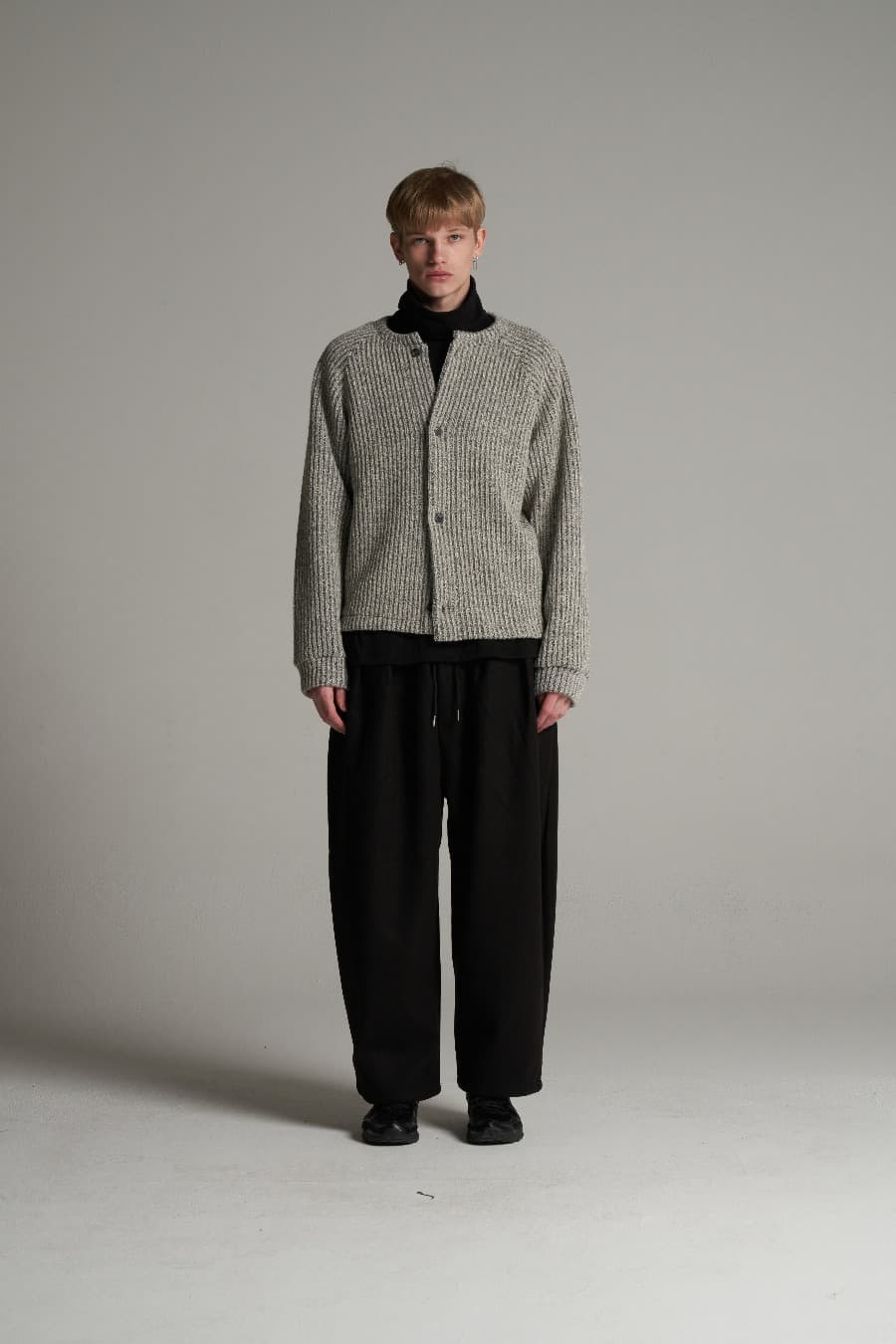 tnr wool knit r cardigan gray - 감도 깊은 취향 셀렉트샵 29CM