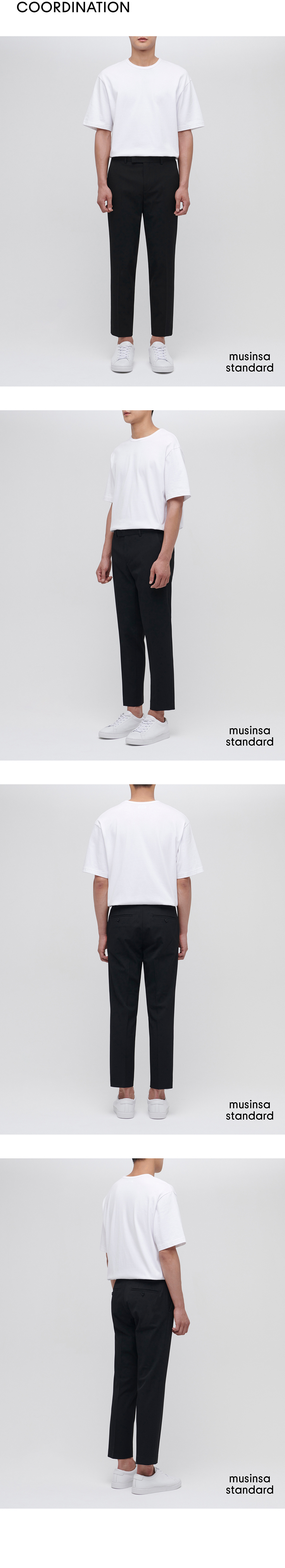 MUSINSA | MUSINSA STANDARD TAPERED HIDDEN ELASTIC WAISTBAND CROPPED ...