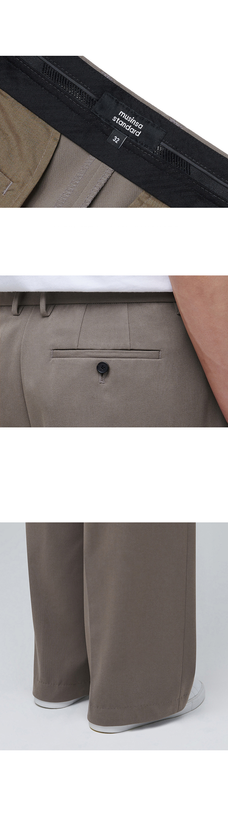 MUSINSA | MUSINSA STANDARD SUPER WIDE HIDDEN ELASTIC WAISTBAND SLACKS ...