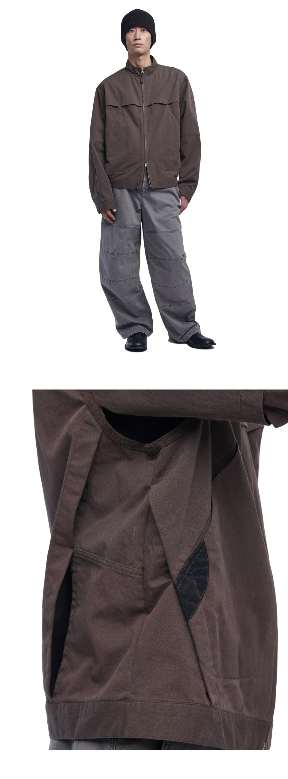 VENTILATION JACKET - WASHED BROWN
